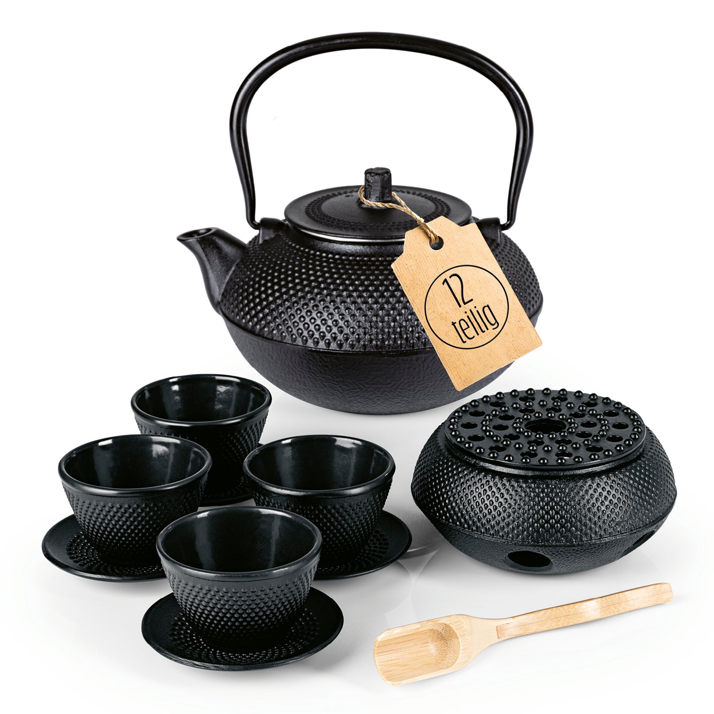 Gusseisen Tee Set